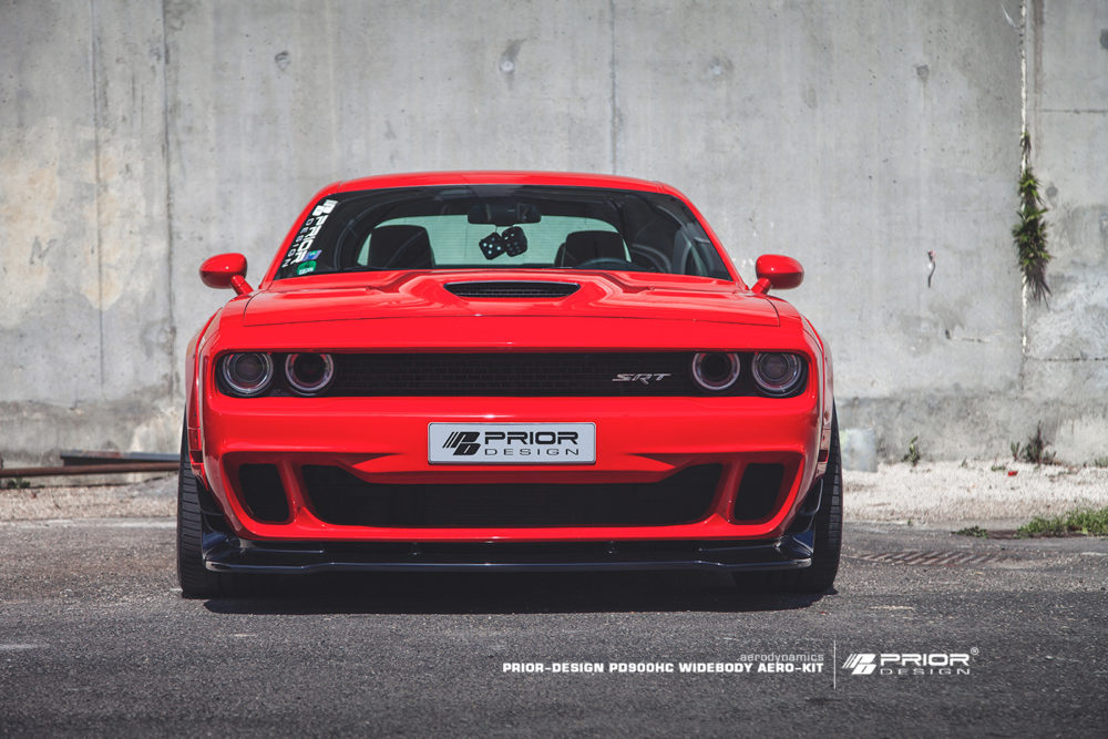La Dodge Challenger Hellcat revue par Prior Design