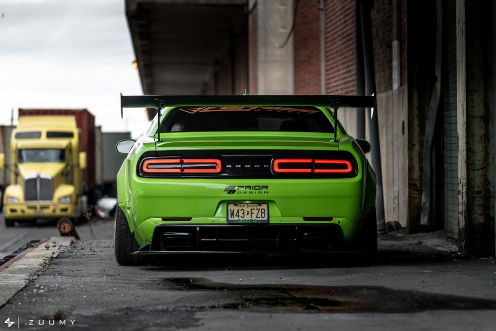 La Dodge Challenger Hellcat revue par Prior Design