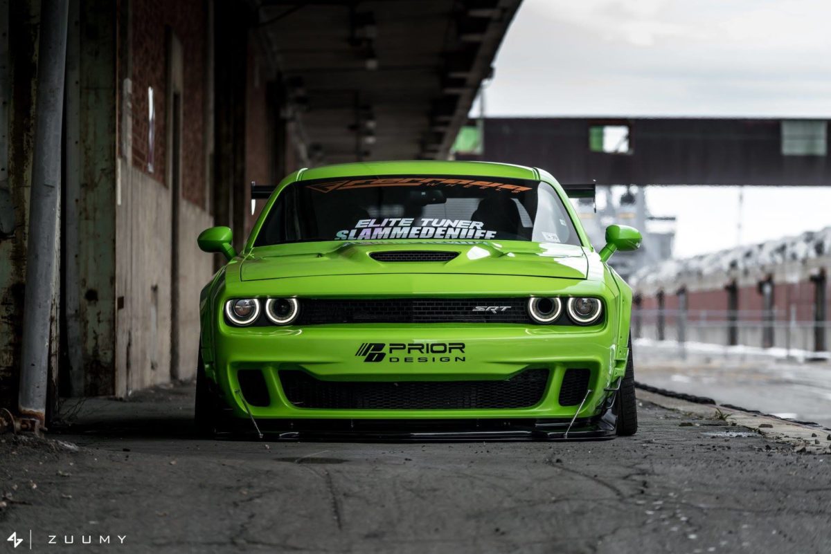 La Dodge Challenger Hellcat revue par Prior Design
