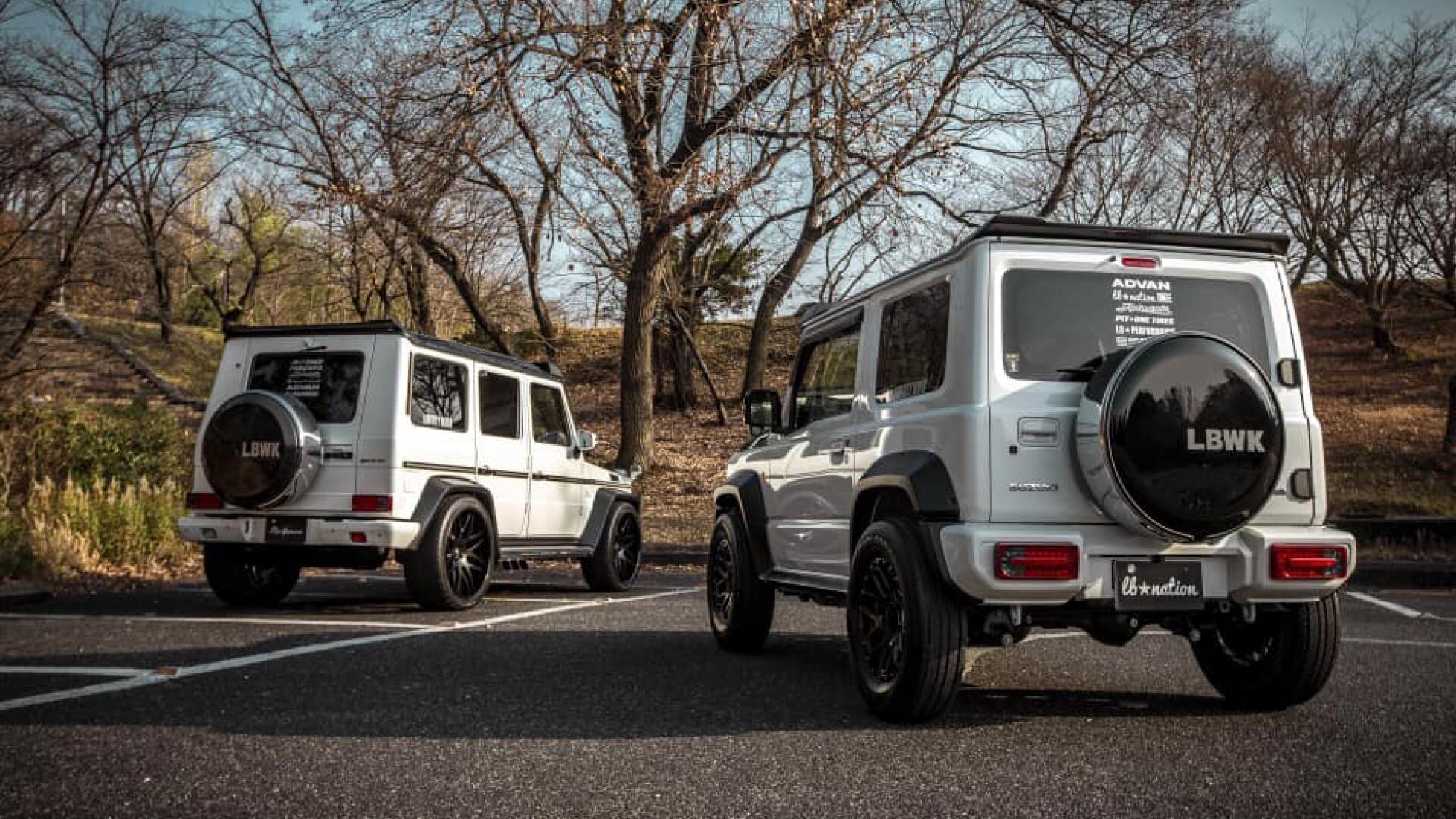 Le Suzuki Jimny passe entre les mains de Liberty Walk et devient G-mini