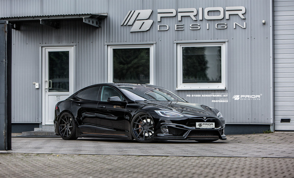 Prior Design s'occupe de la célèbre Tesla Model S P100D