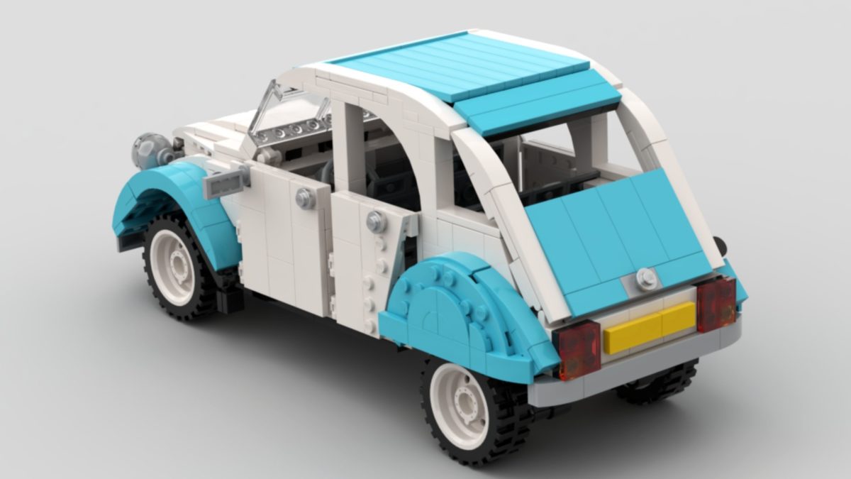 Lego : une belle réplique pas chère de la Citroën 2CV