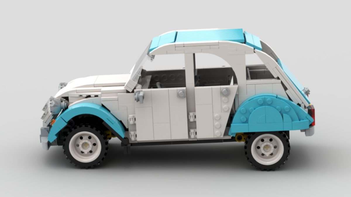 Lego : une belle réplique pas chère de la Citroën 2CV