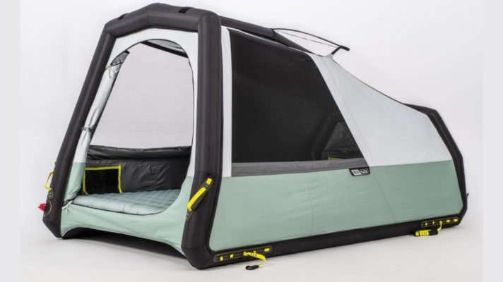 Decathlon commercialise une tente de toit gonflable pour van