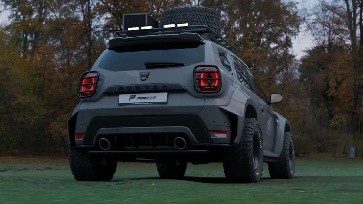 Dacia Duster : une nouvelle version de Prior Design pour le hors-piste