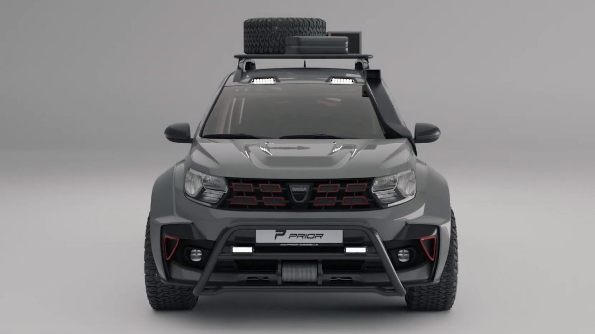 Dacia Duster : une nouvelle version de Prior Design pour le hors-piste