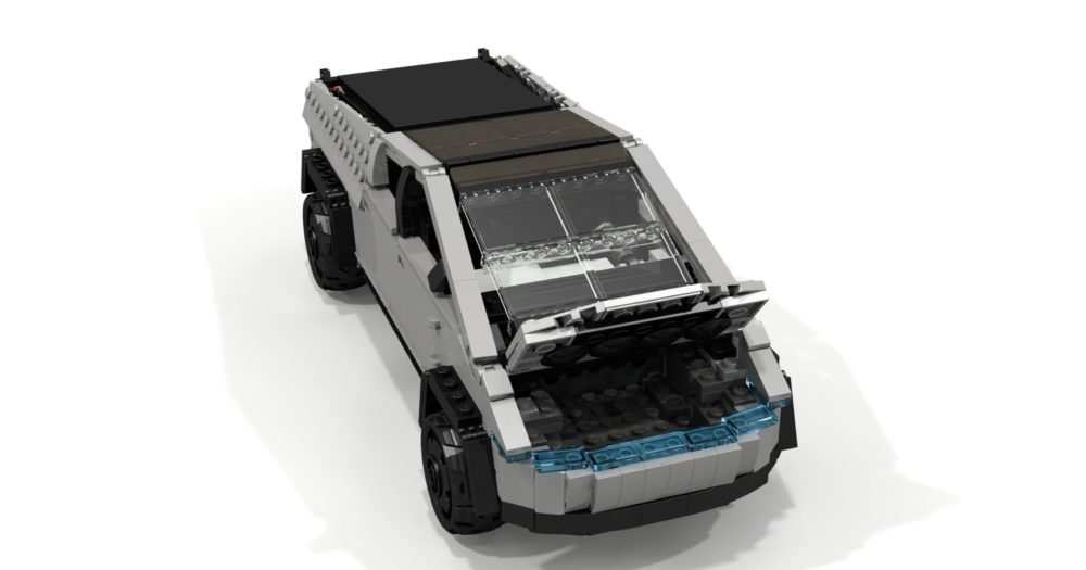 Tesla Cybertruck : le pick-up existe en version Lego