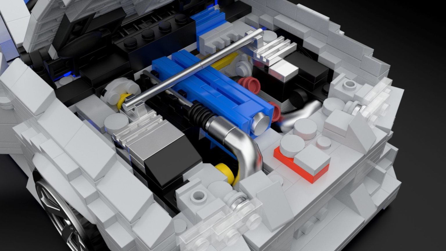 La Nissan Skyline R34 GT-R grise de Fast and Furious existe en Lego