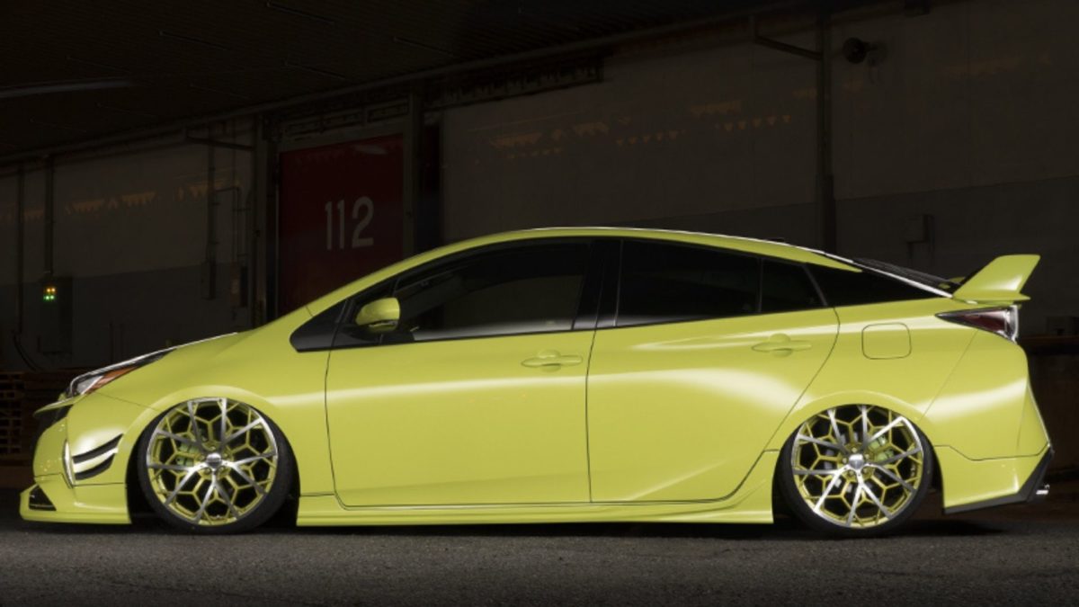 Sexy, la Toyota Prius revue par le tuner japonais Wald
