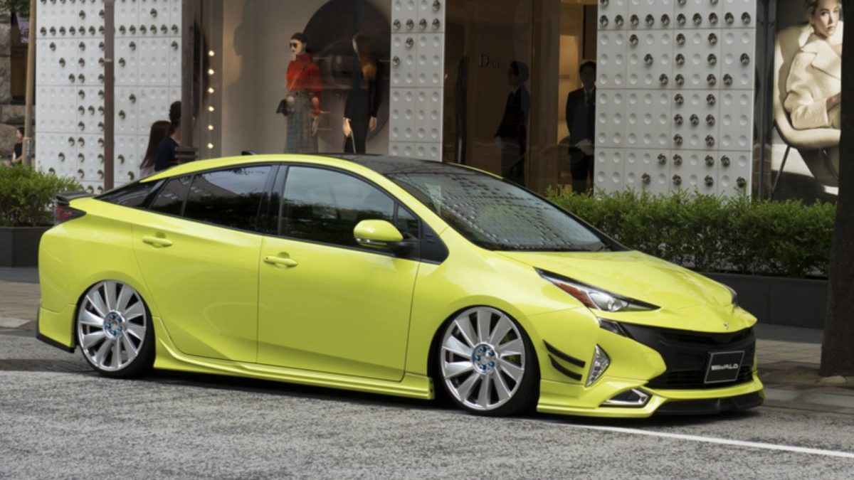 Sexy, la Toyota Prius revue par le tuner japonais Wald