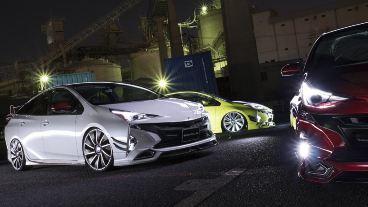 Sexy, la Toyota Prius revue par le tuner japonais Wald