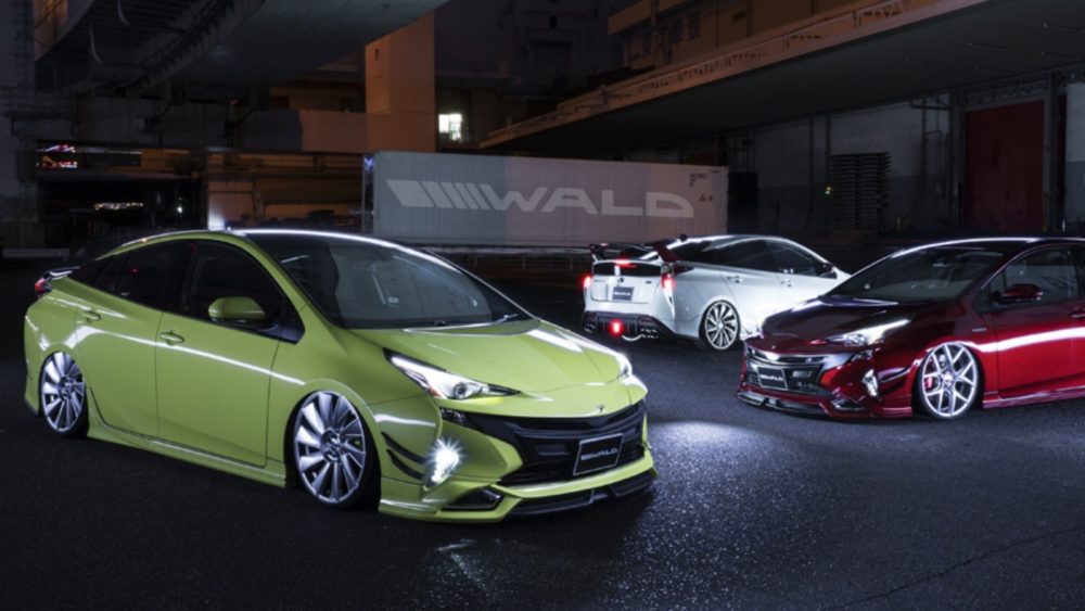 Sexy, la Toyota Prius revue par le tuner japonais Wald