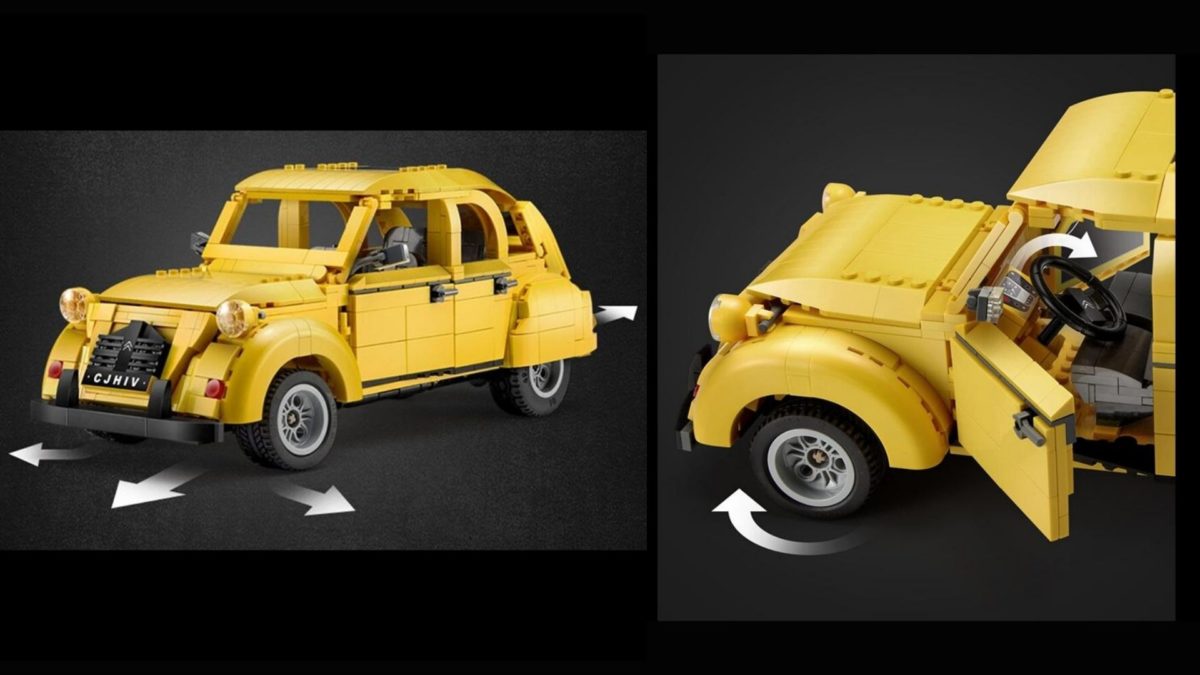 La Citroën 2CV existe en version Lego radiocommandée