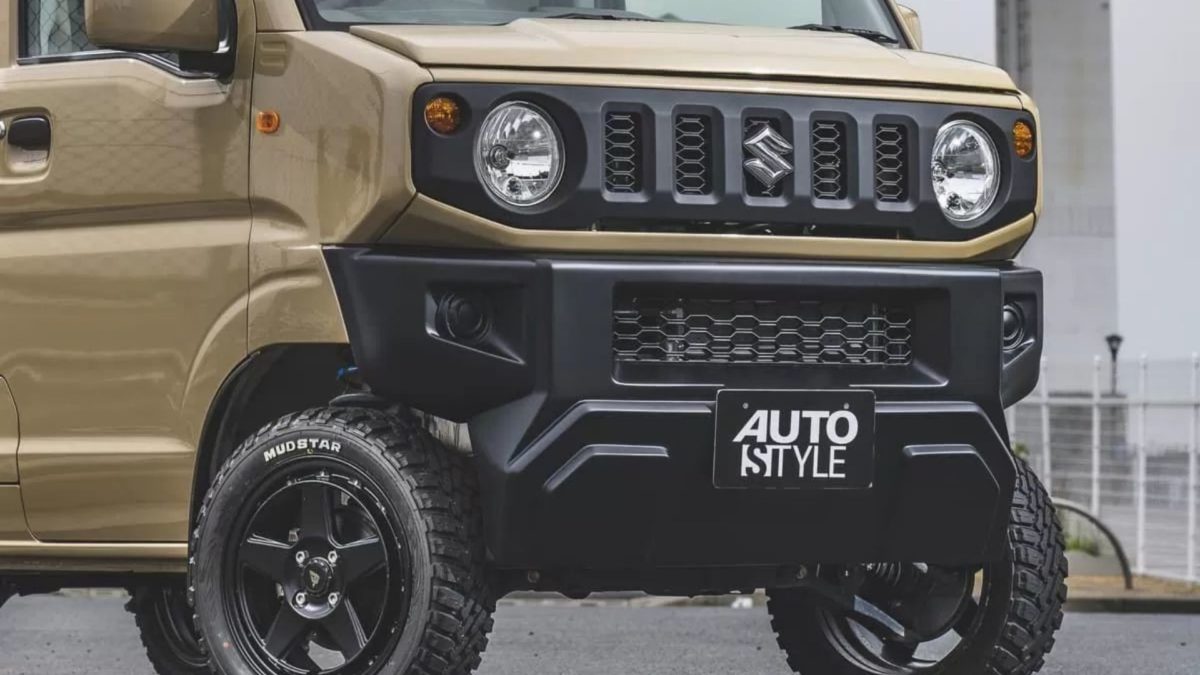 Ce tuner japonais transforme le Suzuki Every en Jimny. Enfin presque.