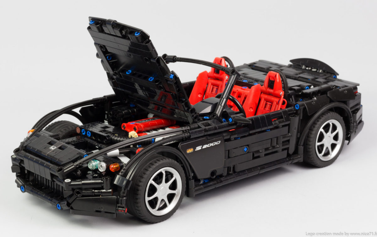 Voici la Honda S2000 en version Lego Technic non-officielle