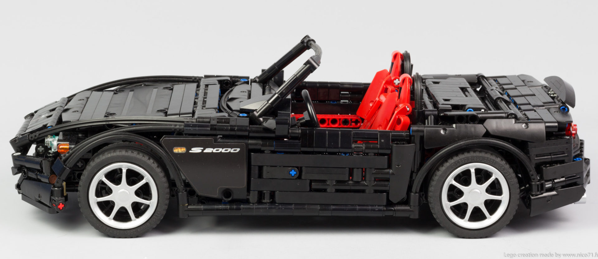 Voici la Honda S2000 en version Lego Technic non-officielle