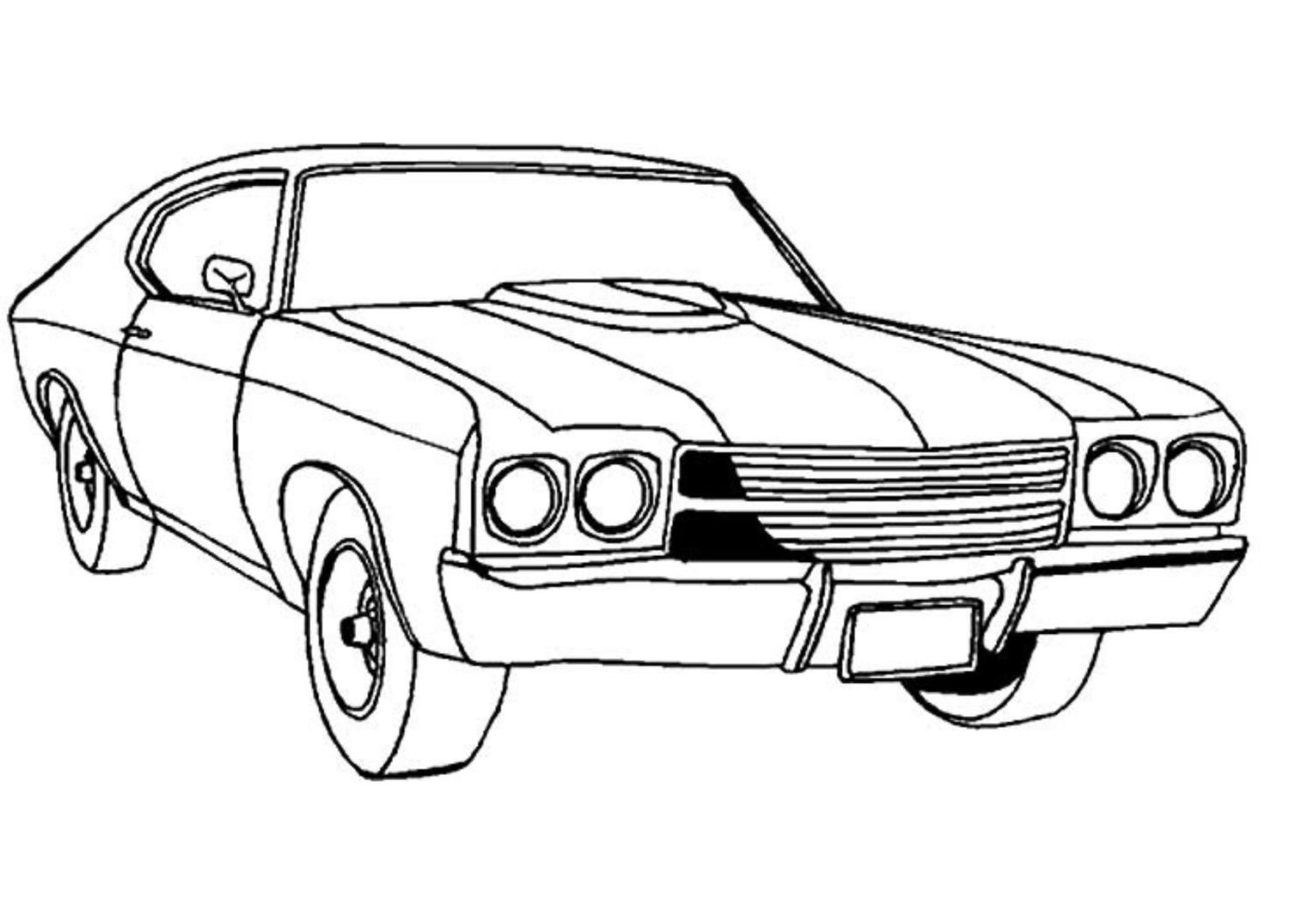 Des coloriages de voiture pour votre enfant ou vous, si vous aimez le ...